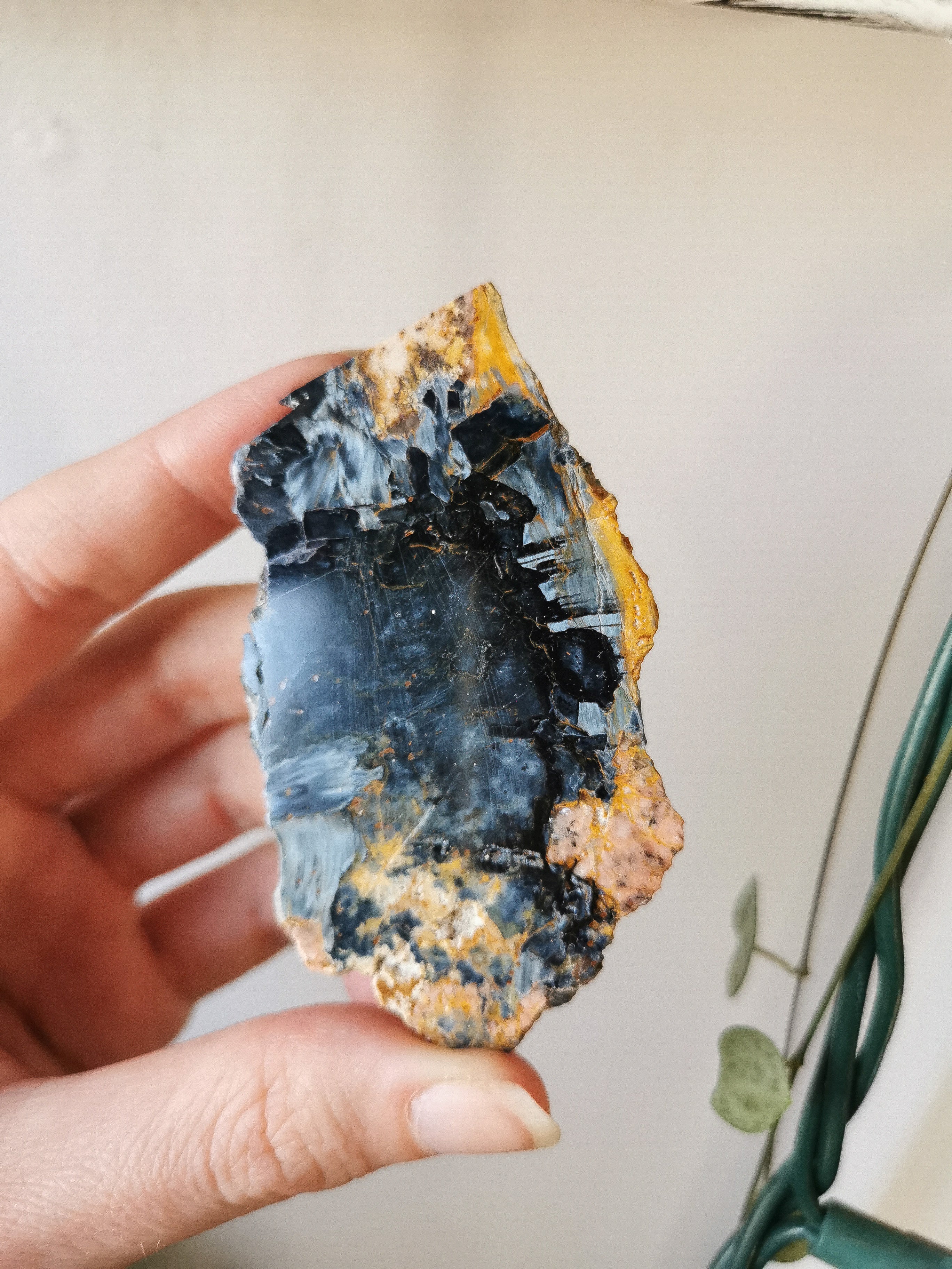 Blue Pietersite Slab – The Mineral Garden